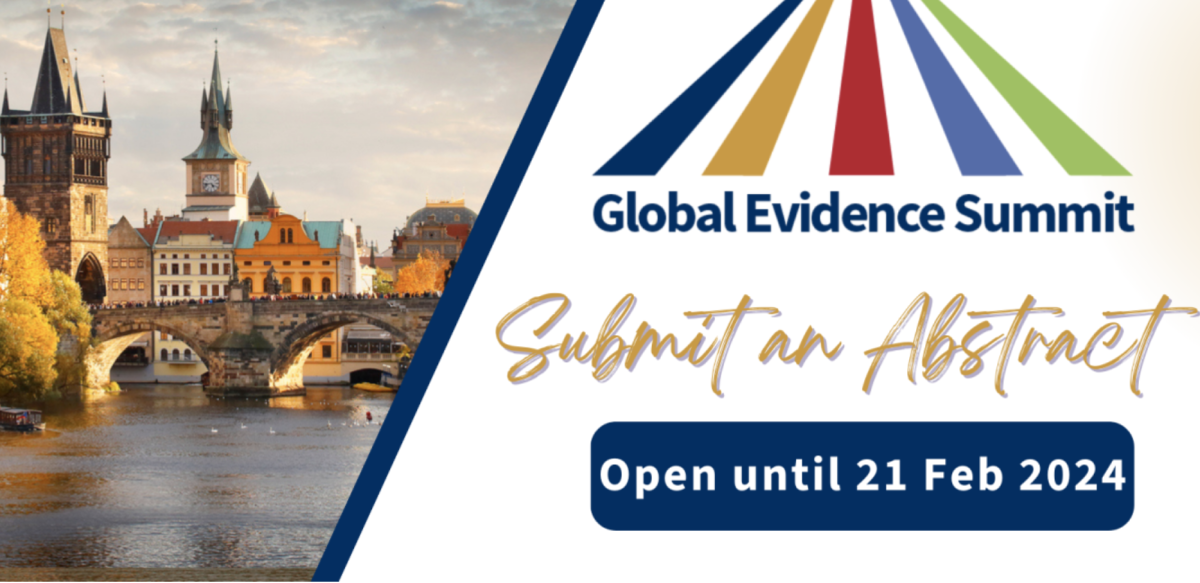 El 29 de febrero finaliza el plazo para presentar resúmenes y talleres al Global Evidence Summit ...